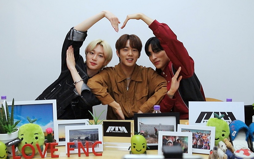 Watch to Donate V LIVE with P1Harmony - LOVE FNC